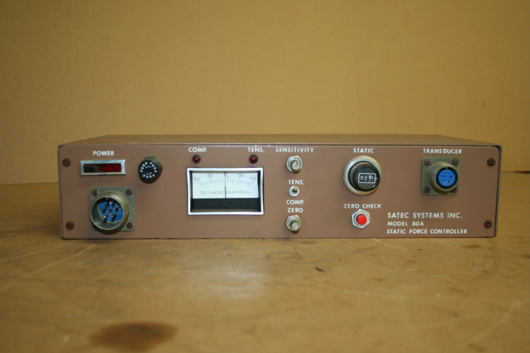 Satec Systems Inc, Static Force controller , Model 80A