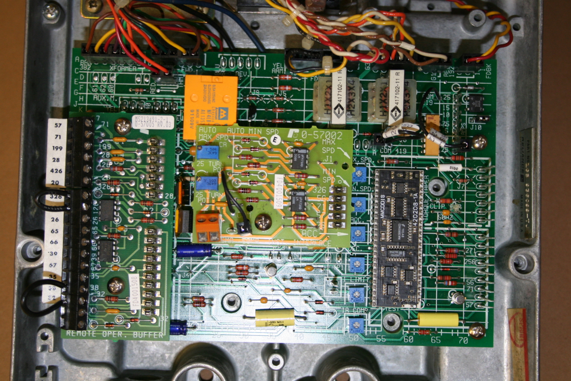 DC motor drive Reliance Minpak 0.25 to 0.75 HP chassis 14C20 sn109