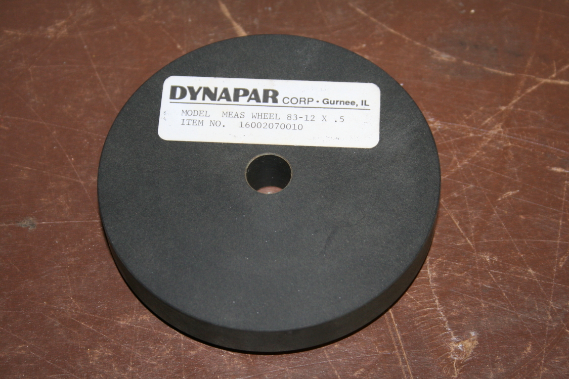 Measuring wheel, 16002070010 ,12 inch circumference , Dynapar Unused