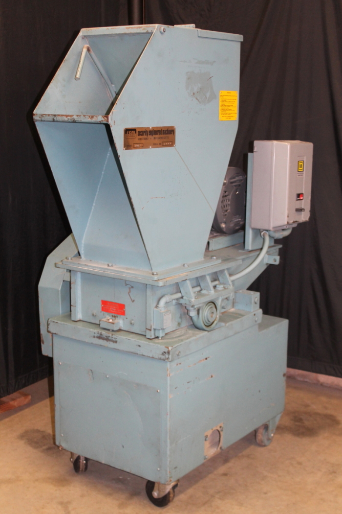 Security disintegrator, Shredder, 1/2" screen, 10hp, 230V 3ph, 1012 SEM