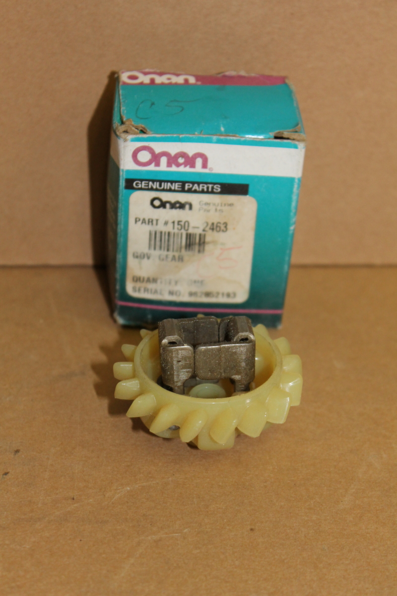 Governor gear assembly, 150-2463, Genuine Onan, Unused