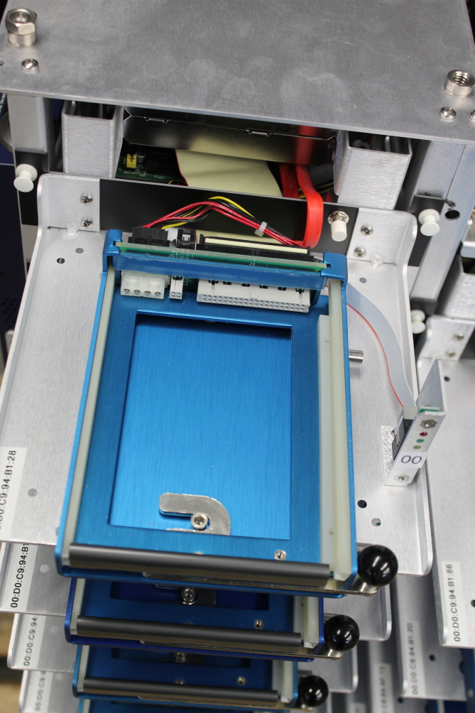 HDD test set, IDE, PATA, 32 port, 733 MHz Celeron, Pegasus, Flexstar