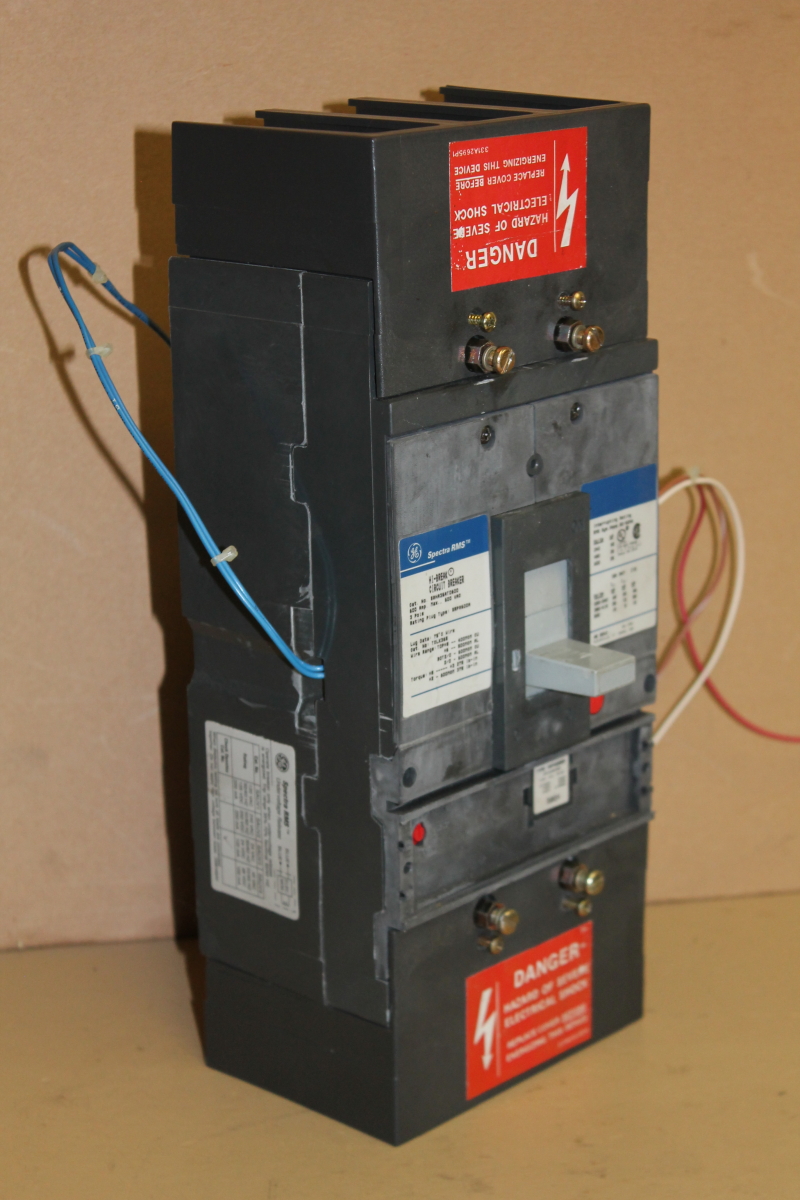GE , Spectra RMS , SGHA36AT0600, Hi-Break , Circuit breaker, 600A, 3P,
