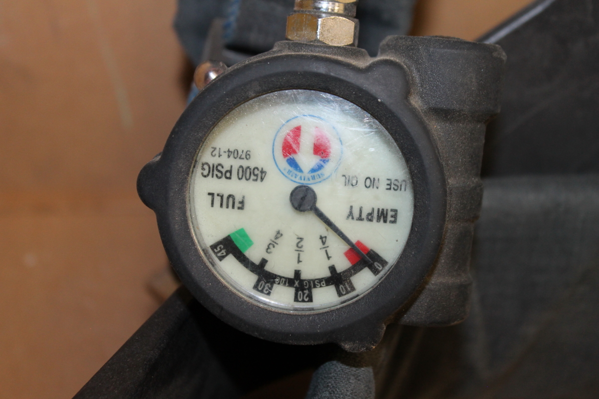 Industrial CBRN SCBA Harness, Backpack 1997 style Survivair Panther