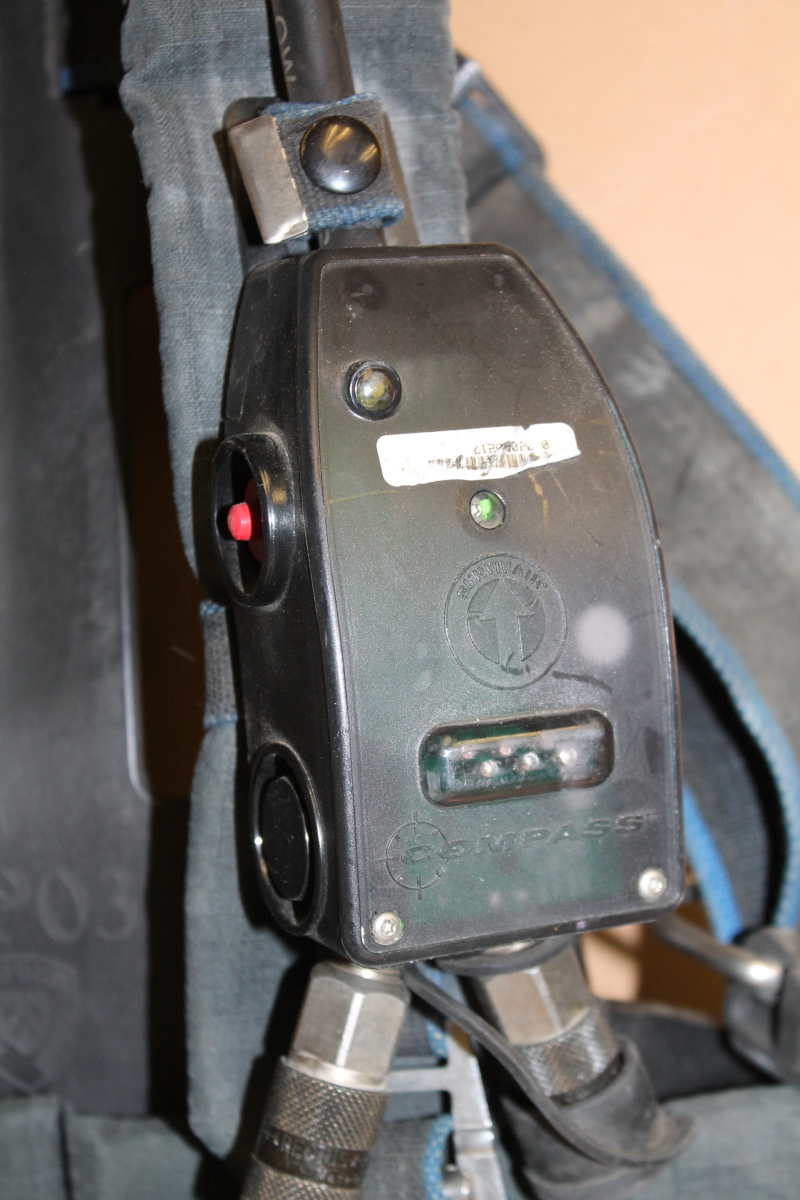 Industrial CBRN SCBA Harness, Backpack 1997 style Survivair Panther