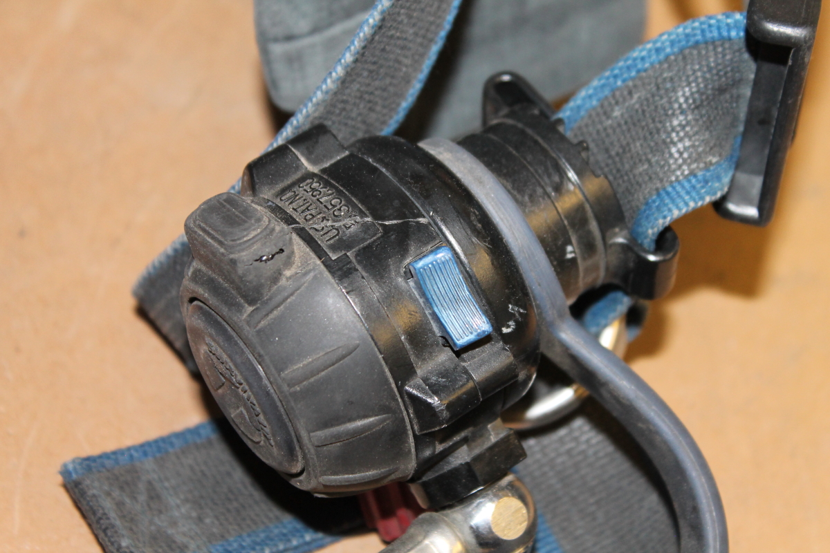 Industrial CBRN SCBA Harness, Backpack 1997 style Survivair Panther