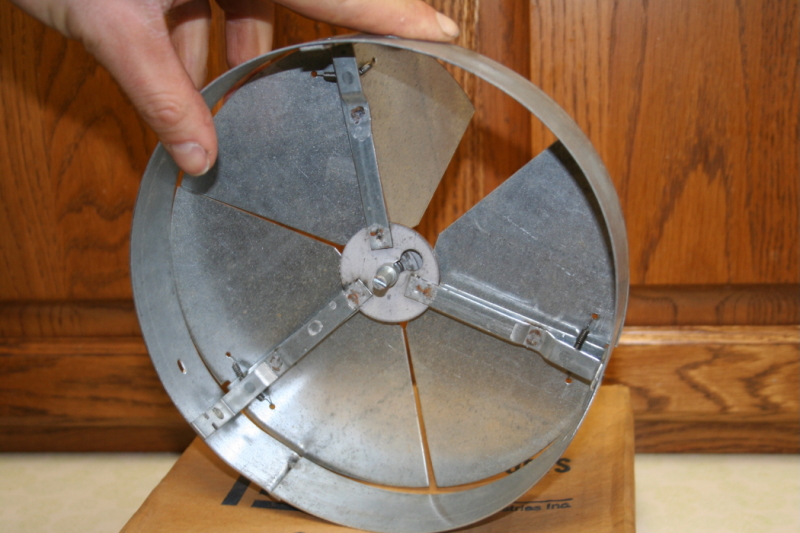 Damper, opposed blade air balancing, AG-75 8" & 10", Titus, Lot of 215