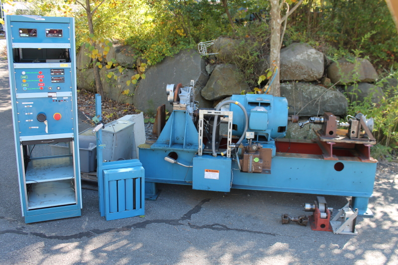 Test stand for GE turboshaft T700 scavenge blower Allison T63, M250 Rolls