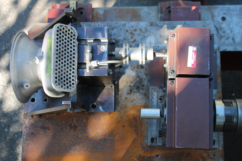 Test stand for GE turboshaft T700 scavenge blower Allison T63, M250 Rolls