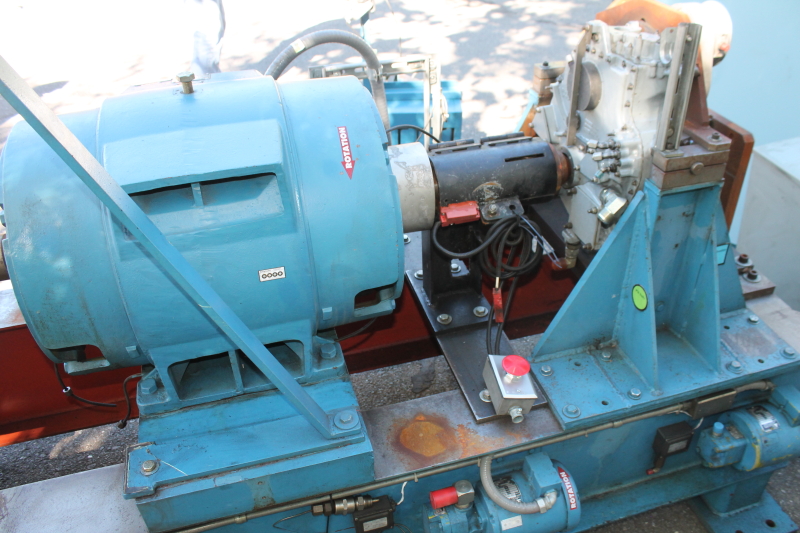 Test stand for GE turboshaft T700 scavenge blower Allison T63, M250 Rolls