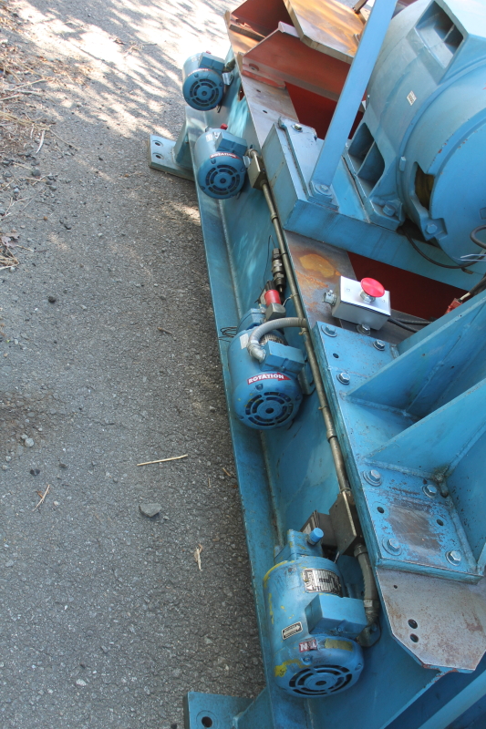 Test stand for GE turboshaft T700 scavenge blower Allison T63, M250 Rolls