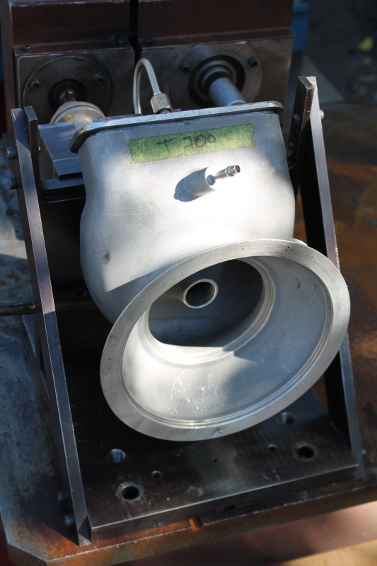 Test stand for GE turboshaft T700 scavenge blower Allison T63, M250 Rolls