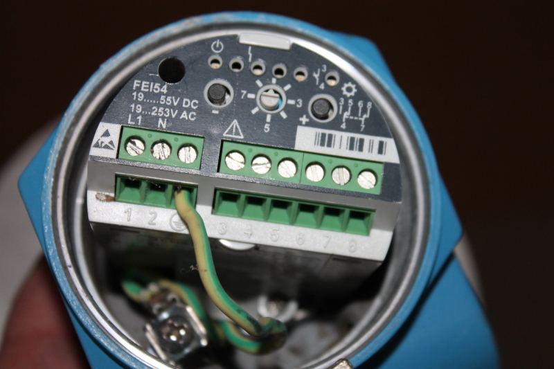 Level detector, Capacitance level limit switch, 35", FTI55 Endress