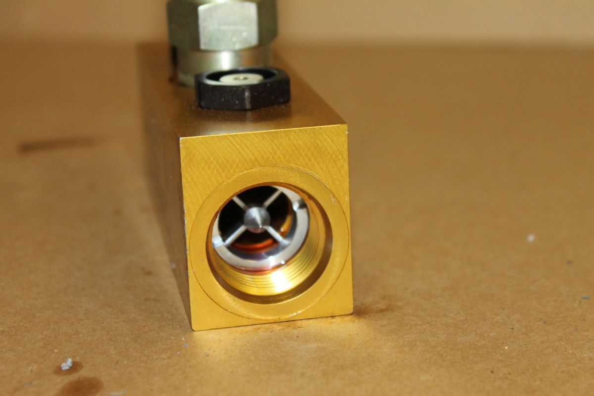 Flow meter, Hydraulic, Turbine, 5000psi, 1-40 GPM, 4-20mA, F6204, Flo Tech