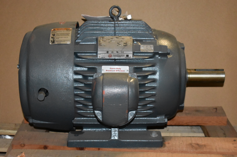 Electric motor, 25 hp, 1775 RPM, 460V 3 PH 284T, Corro-Duty, C25P2C-C ...