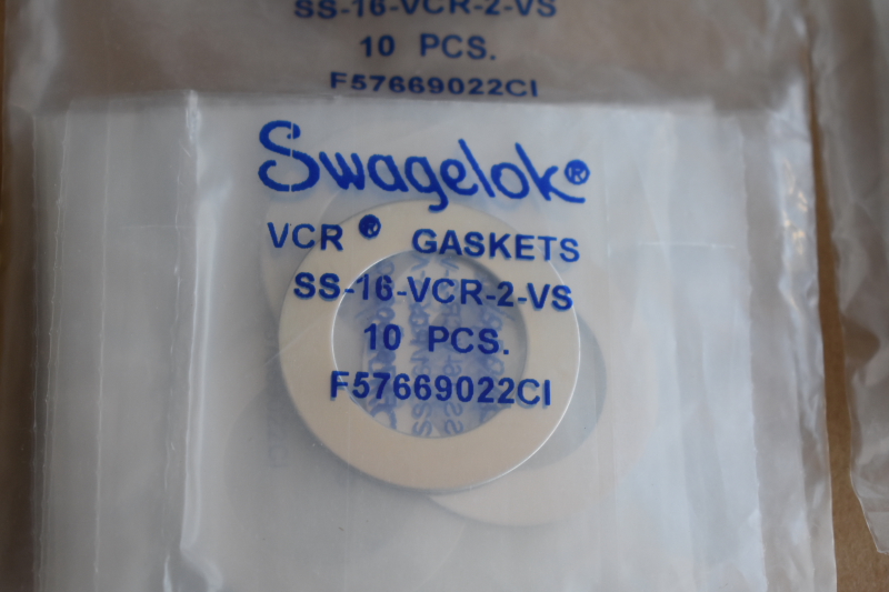 Gasket 1" VCR face seal, Unplated Non-retained SS-16-VCR-2-VS Swagelok ...