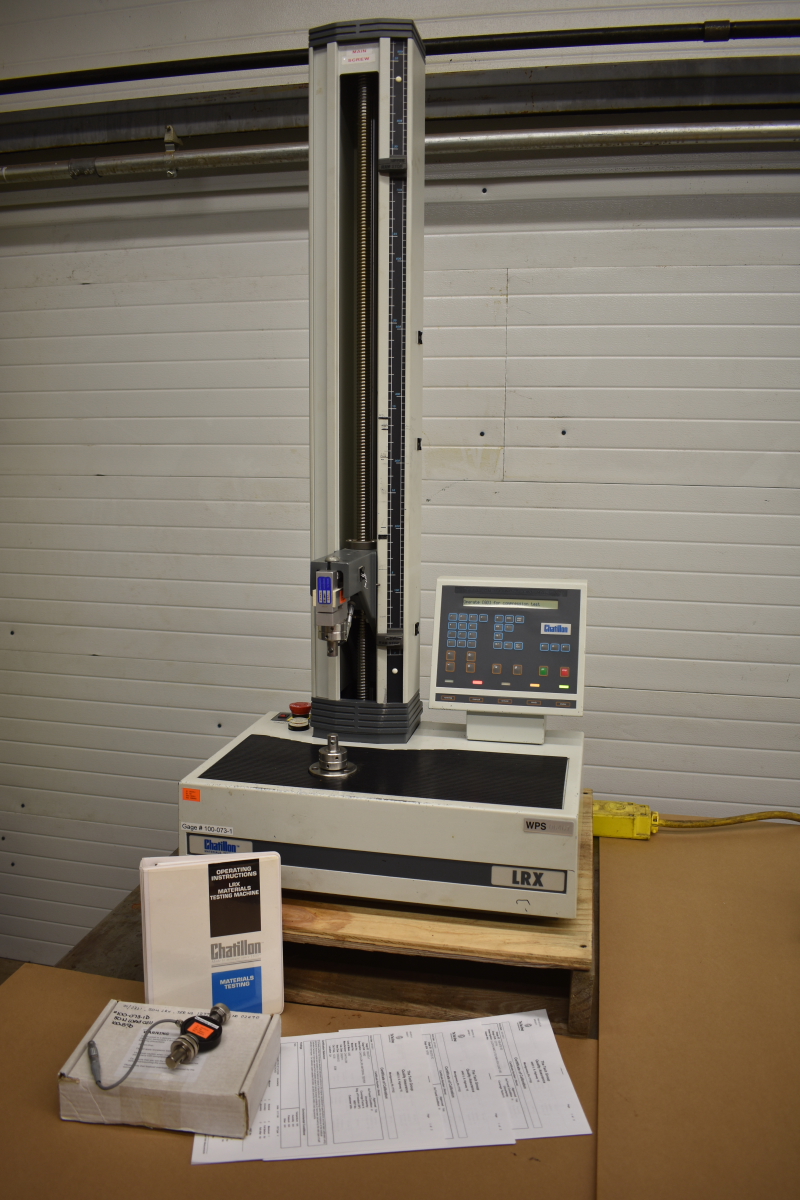 Universal testing machine Chatillon LRX 2.5kN tensile tester ...