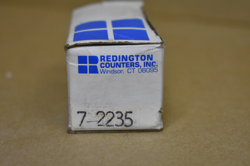 Counter, Totalizer, Rotary, 5 digit, Mechanical, 7-2235 Redington Counters