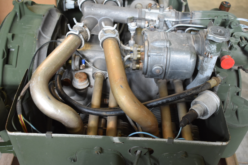 Engine, Gasoline, 20 hp Air cooled 84ci, 24V, 4A084-4, Military ...