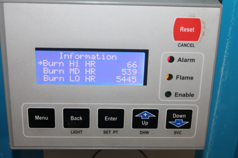 MACH C-2000 PK Patterson condensing Boiler, Natural Gas Fired, 1920K BTU
