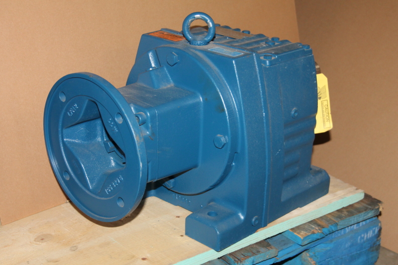 Speed reducer, gearbox, 114RPM, 15.35:1, 11859lbin, R87AM213/215 SEW ...