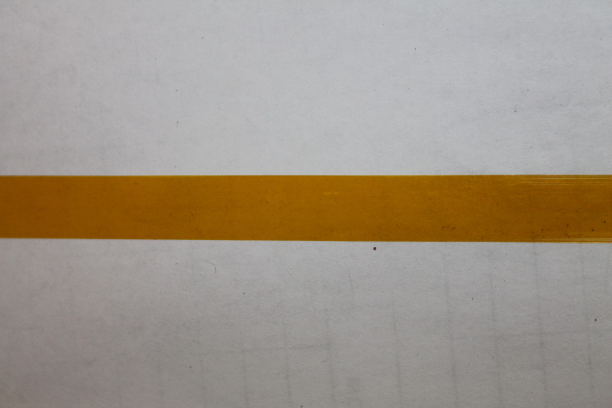 Polyimide film, 1 mil, 3/8" wide, 2.3 lbs net, Type VM, 210VM, Apical