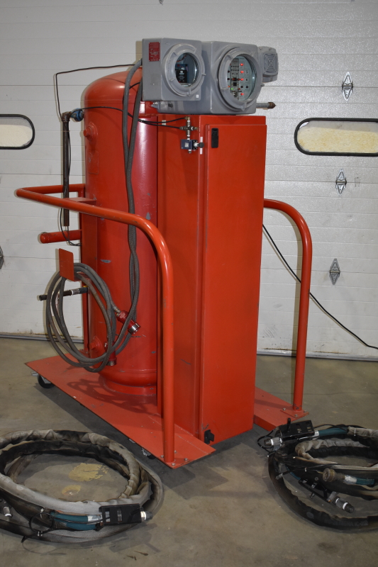 Fire suppression system, Ultra High Speed Deluge, Portable, CVD Corp