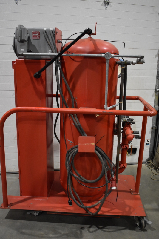 Fire suppression system, Ultra High Speed Deluge, Portable, CVD Corp