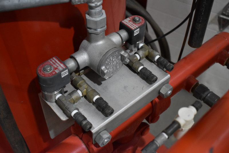 Fire suppression system, Ultra High Speed Deluge, Portable, CVD Corp