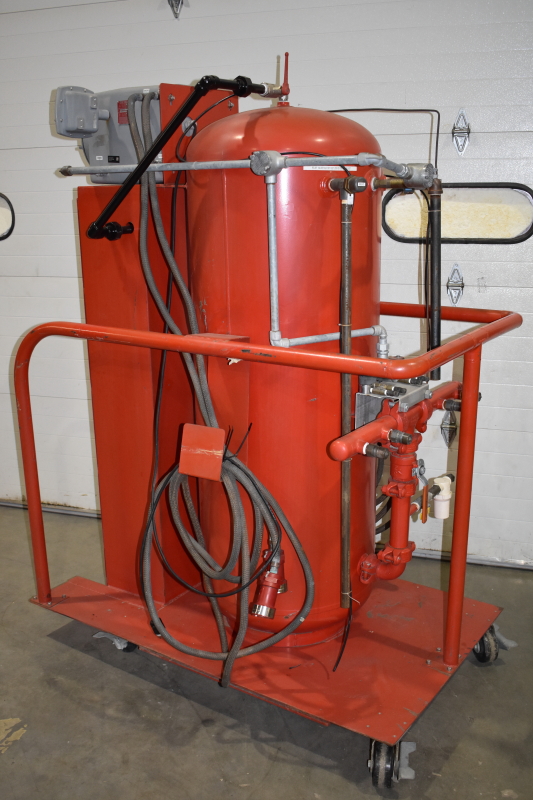 Fire suppression system, Ultra High Speed Deluge, Portable, CVD Corp