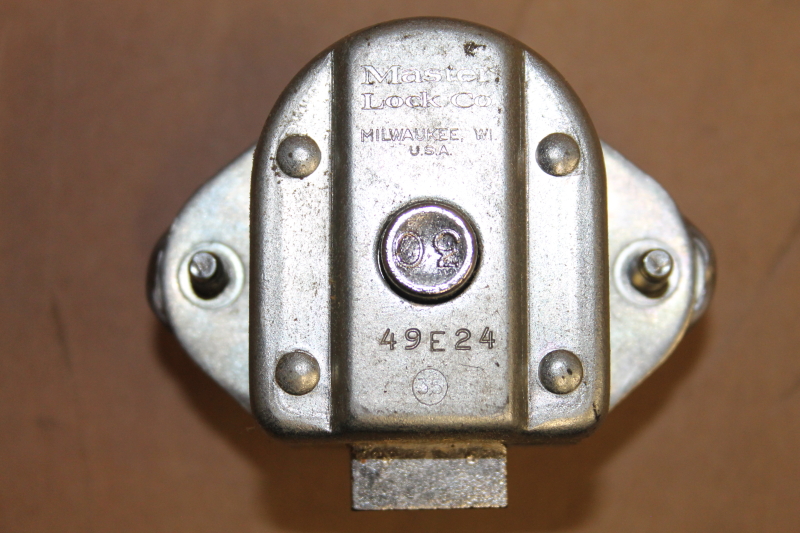 Lot of 5, Master Lock #1630, Built-In Lock, Right Hinge, No Key, Lift ...