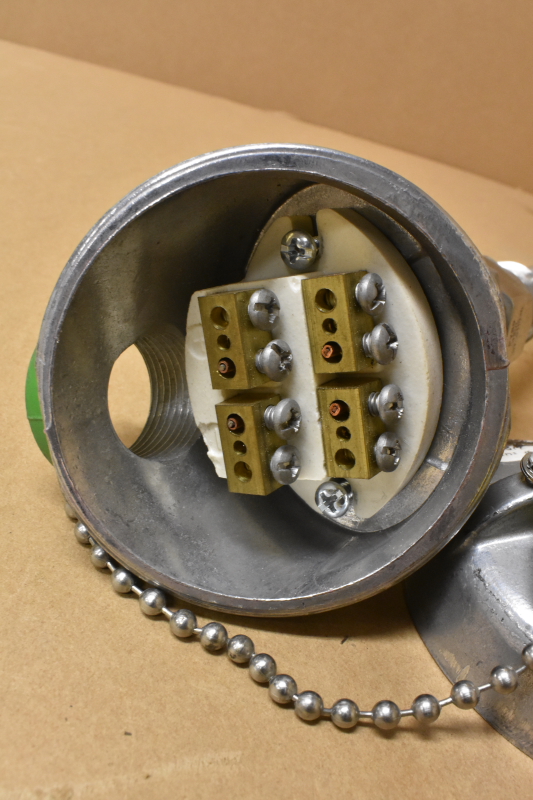 Pyromation Type K Thermocouple, 20", KK48U-S4D25(1/2)08-Z-8HN31(Z796)