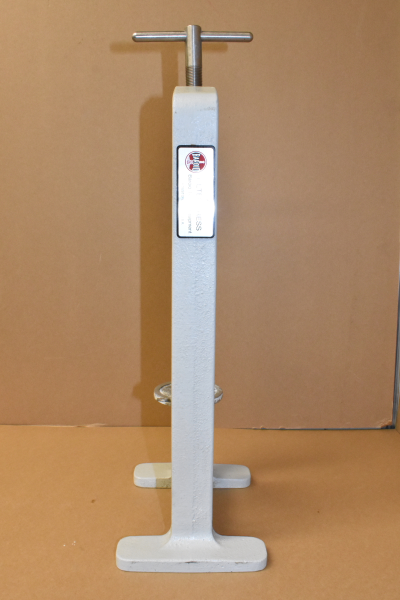 Baroid/Fann Series 300 Filter Press API (LPLT), Airco Regulator, Nitrogen