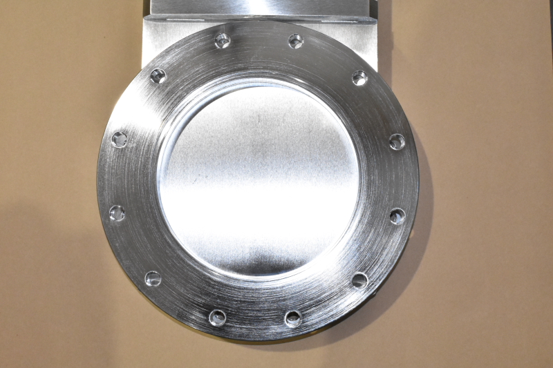 HVA 21212-1001R Gate Valve, High Vacuum, Pneumatic, Viton, 10", ANSI, 120V