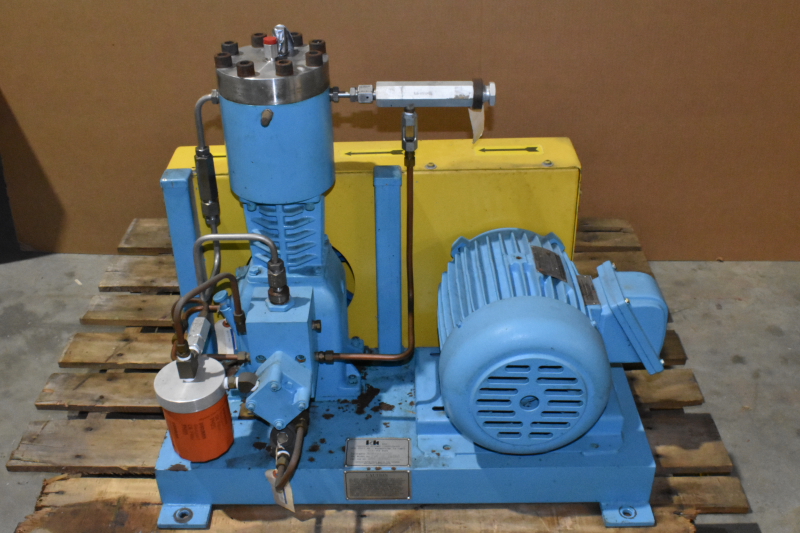 High Pressure Oxygen Diaphragm Compressor, PDC-2-10000-45, 2HP, 10,000 PSI