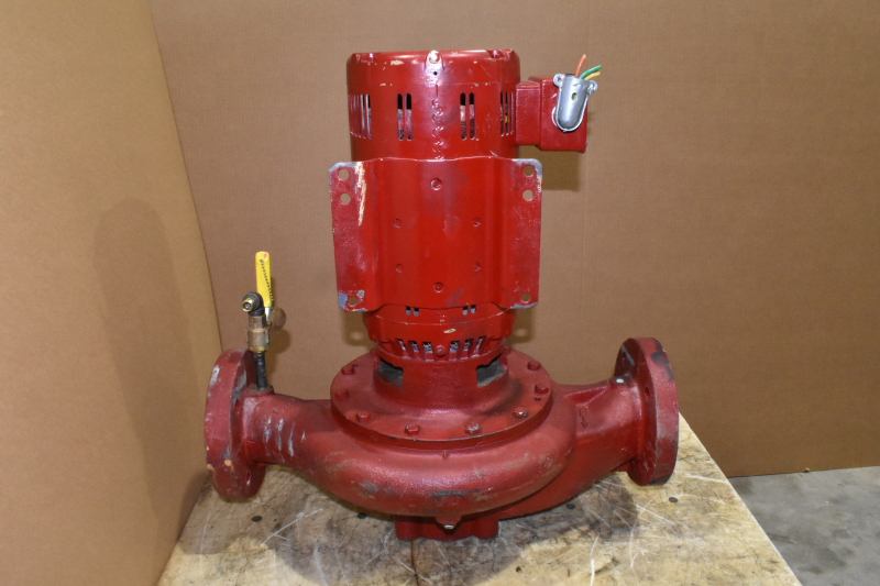 Bell & Gossett, Inline Pump, 3x9.5B, 250 GPM, 5 HP, 1800 RPM