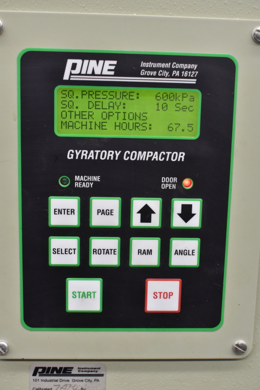 Pine AFGC125X Superpave Gyratory compactor