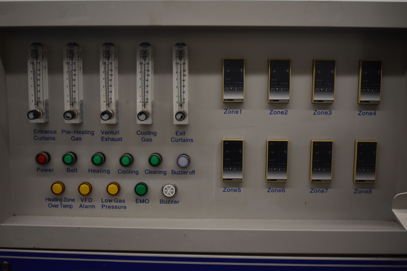 HENGLI Eletek HSA 1505-0811Z conveyor belt furnace 1050 deg C