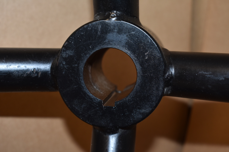 18" valve hand wheel, steel spoke, keyed center