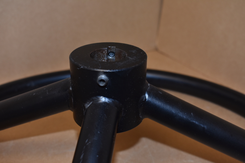 18" valve hand wheel, steel spoke, keyed center