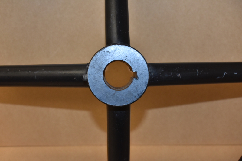 18" valve hand wheel, steel spoke, keyed center