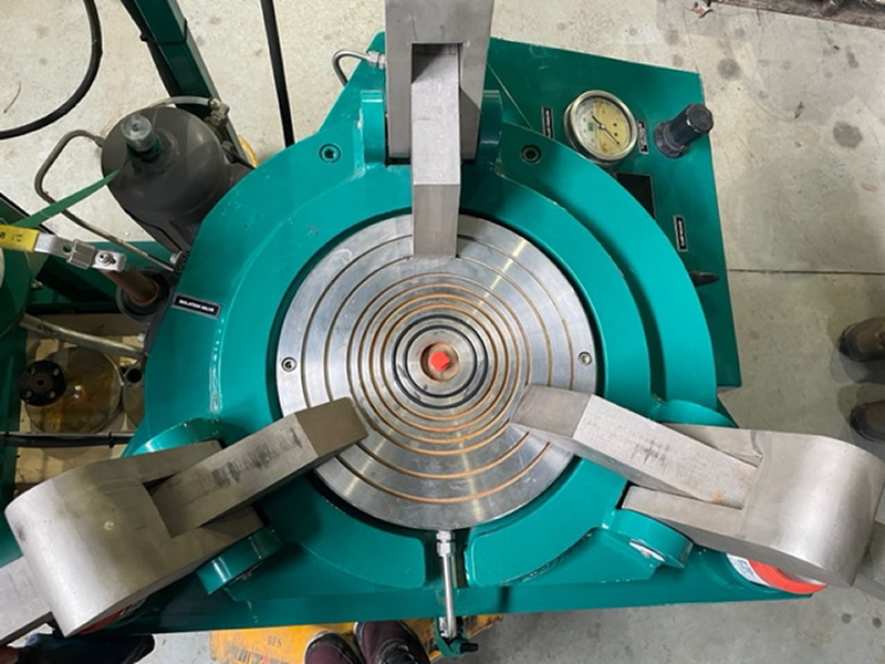 Calder safety relief valve SRV Testing system W/ twin DOT bottle stand