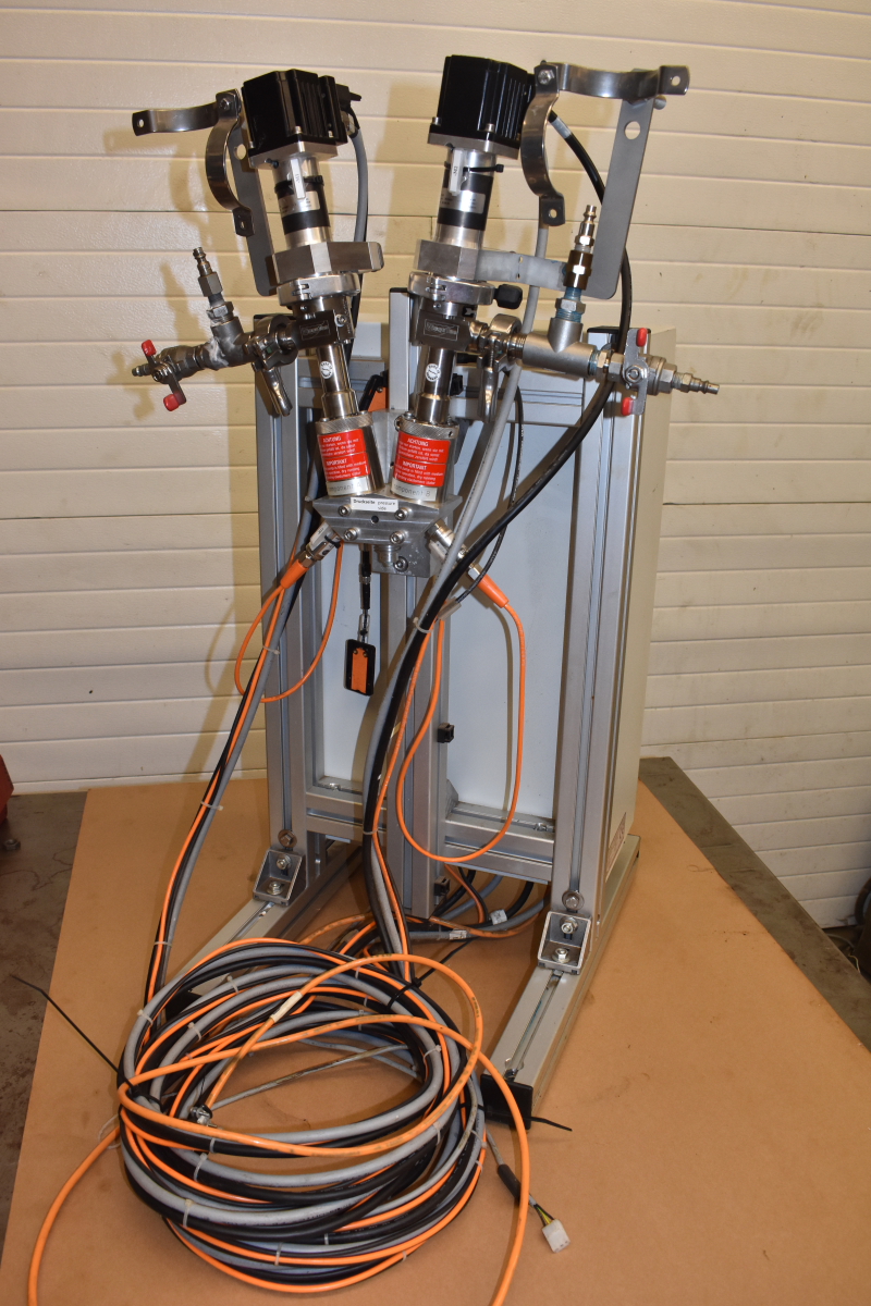 2 component dosing system, ViscoDuo V, ViscoTec 3RD10 NEEDS PROGRAM