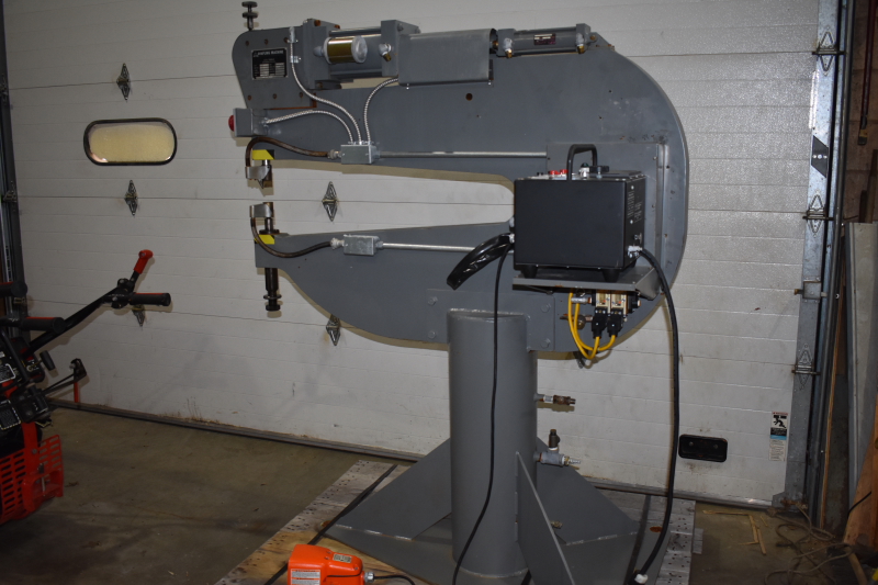 ATI 36" dimpling machine AT256SS