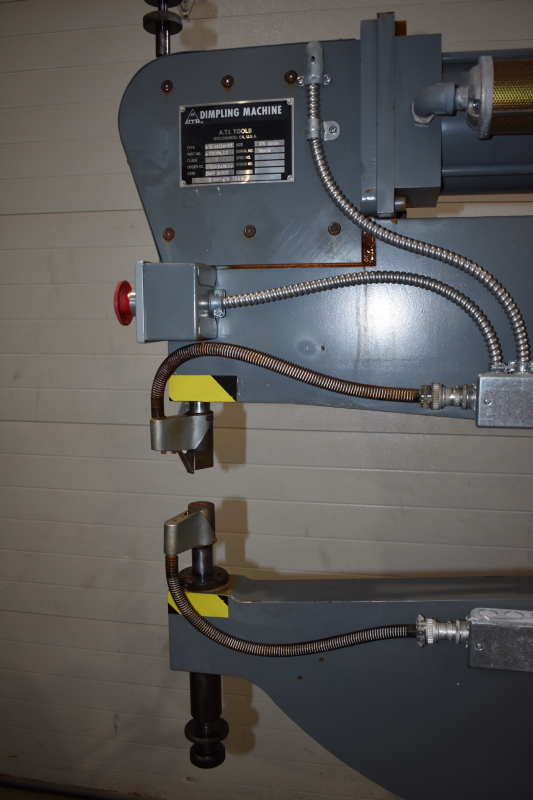 ATI 36" dimpling machine AT256SS