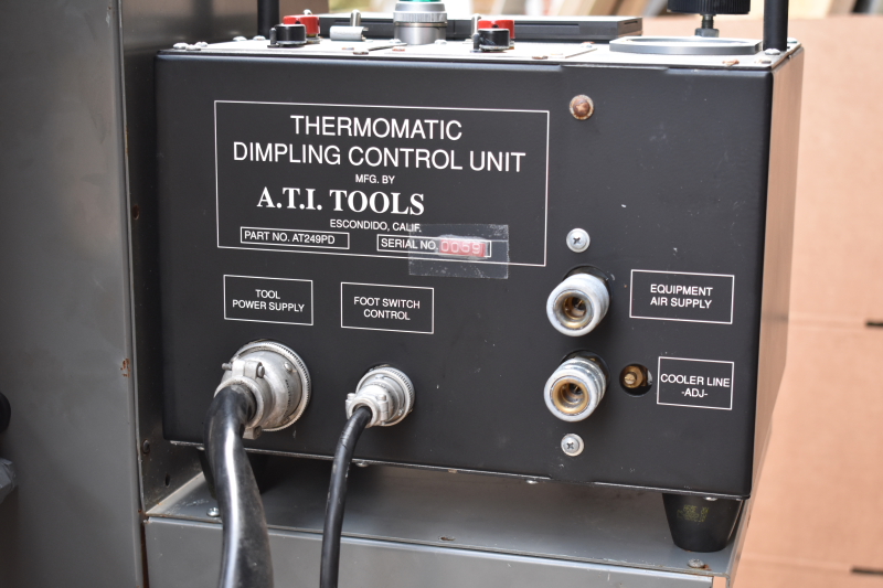 ATI 36" dimpling machine AT256SS