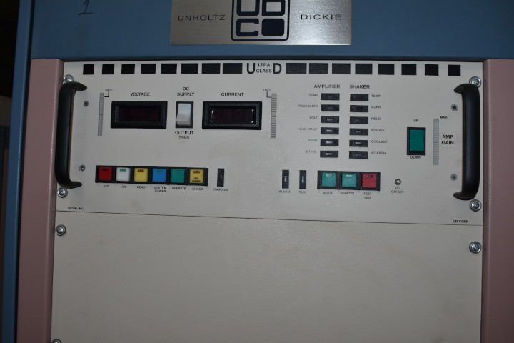 Unholtz Dickie vibration shaker system H560 8000 lb with slip table